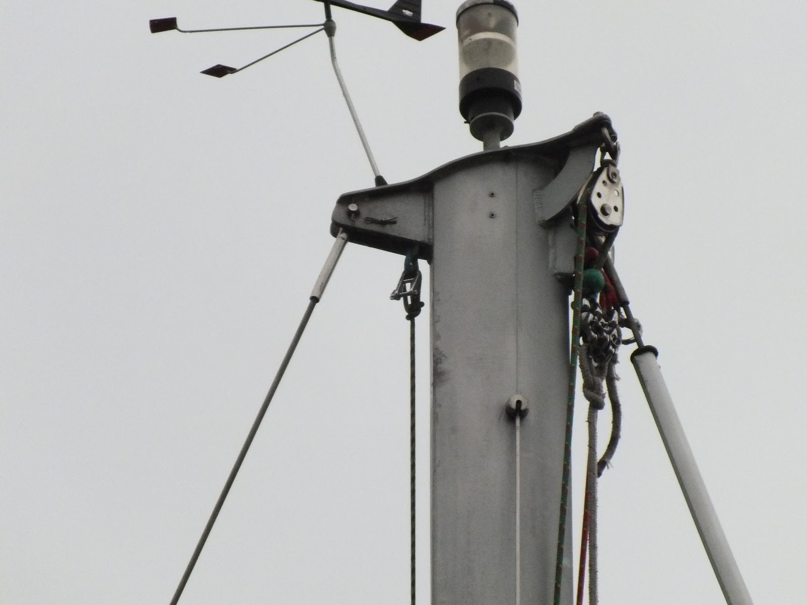 Blackheart - Peterson 35 sailboat project: Mast Rake