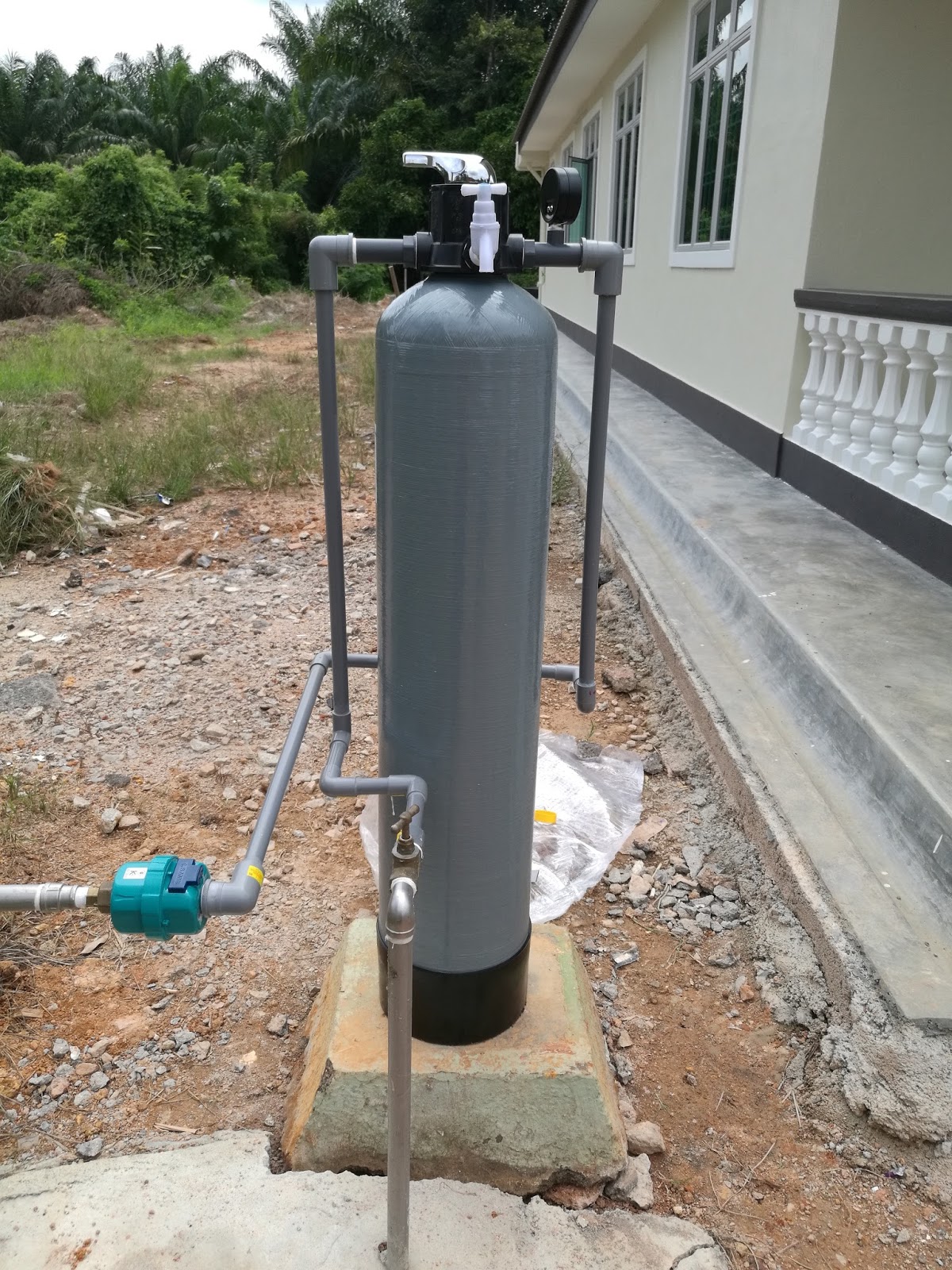 Tube well , Plumber , Filter : Penapis Air (Luar Rumah)