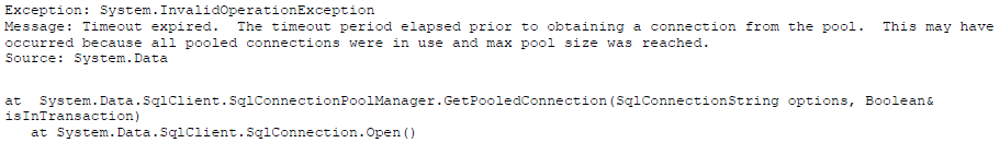Simpletalk Performancetest Connection Pool Connection Leaks