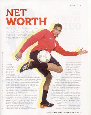 ELITE MODEL MANAGEMENT TORONTO : Adrian Cann featured in Sweat Equity!