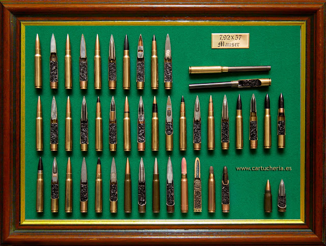 Vintage Outdoors: Vintage Store Display Ammo Bullet Boards