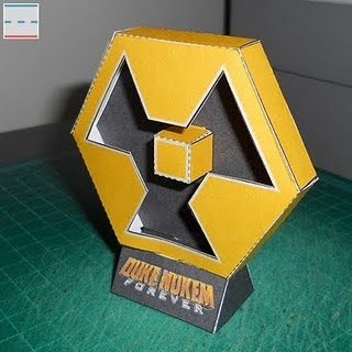 Duke Nukem Forever Papercraft | Papercraft Paradise | PaperCrafts ...