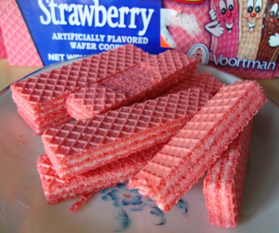 Truffel d'Oro: Strawberry Wafers - Voortman