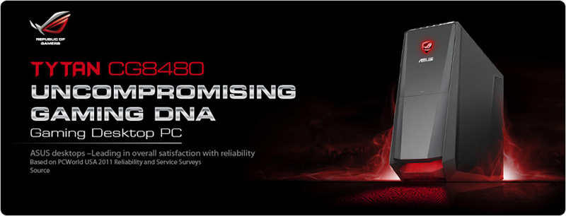 ZoomZero: ASUS ROG TYTAN CG8480 Desktop game kuasa tinggi