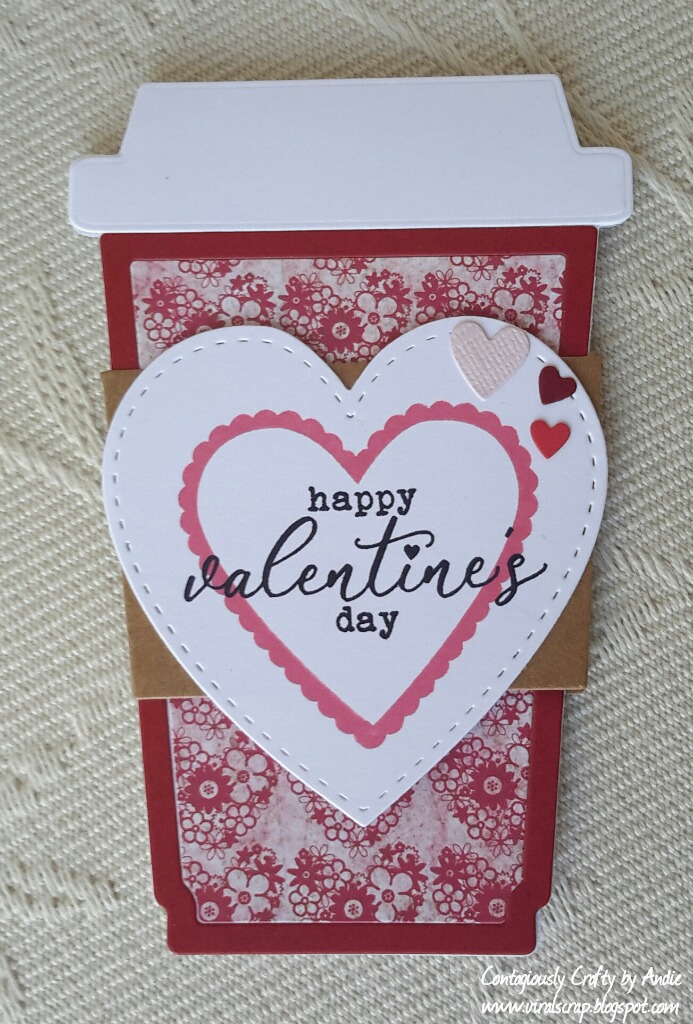 Contagiously Crafty: Valentines with a Coffee Cup Theme