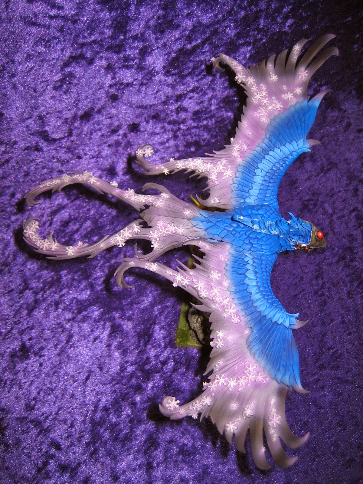 Making miniatures with Mario: Kingdom Death Phoenix finished