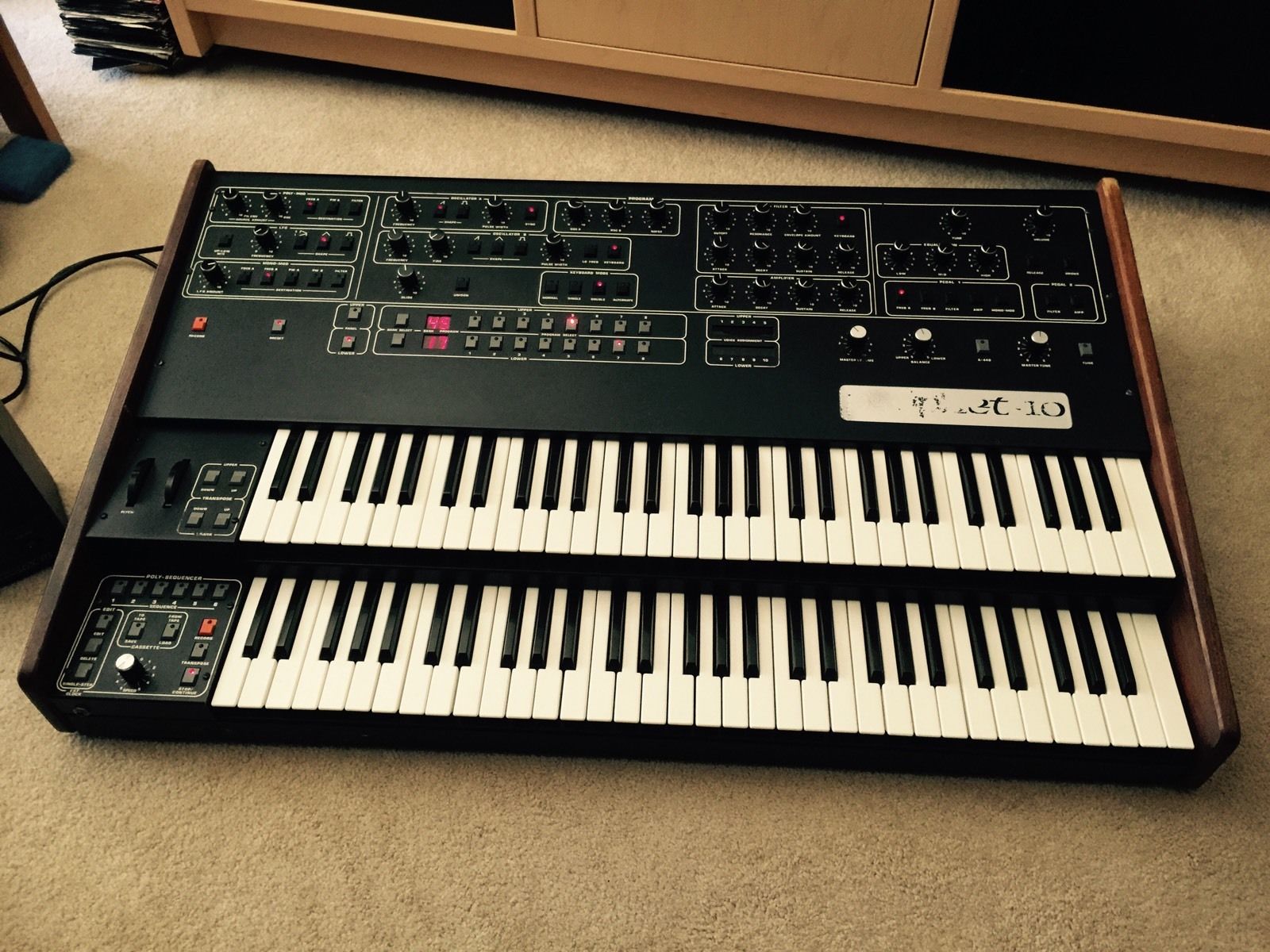 MATRIXSYNTH: Sequential Circuits Prophet 10 With Midi