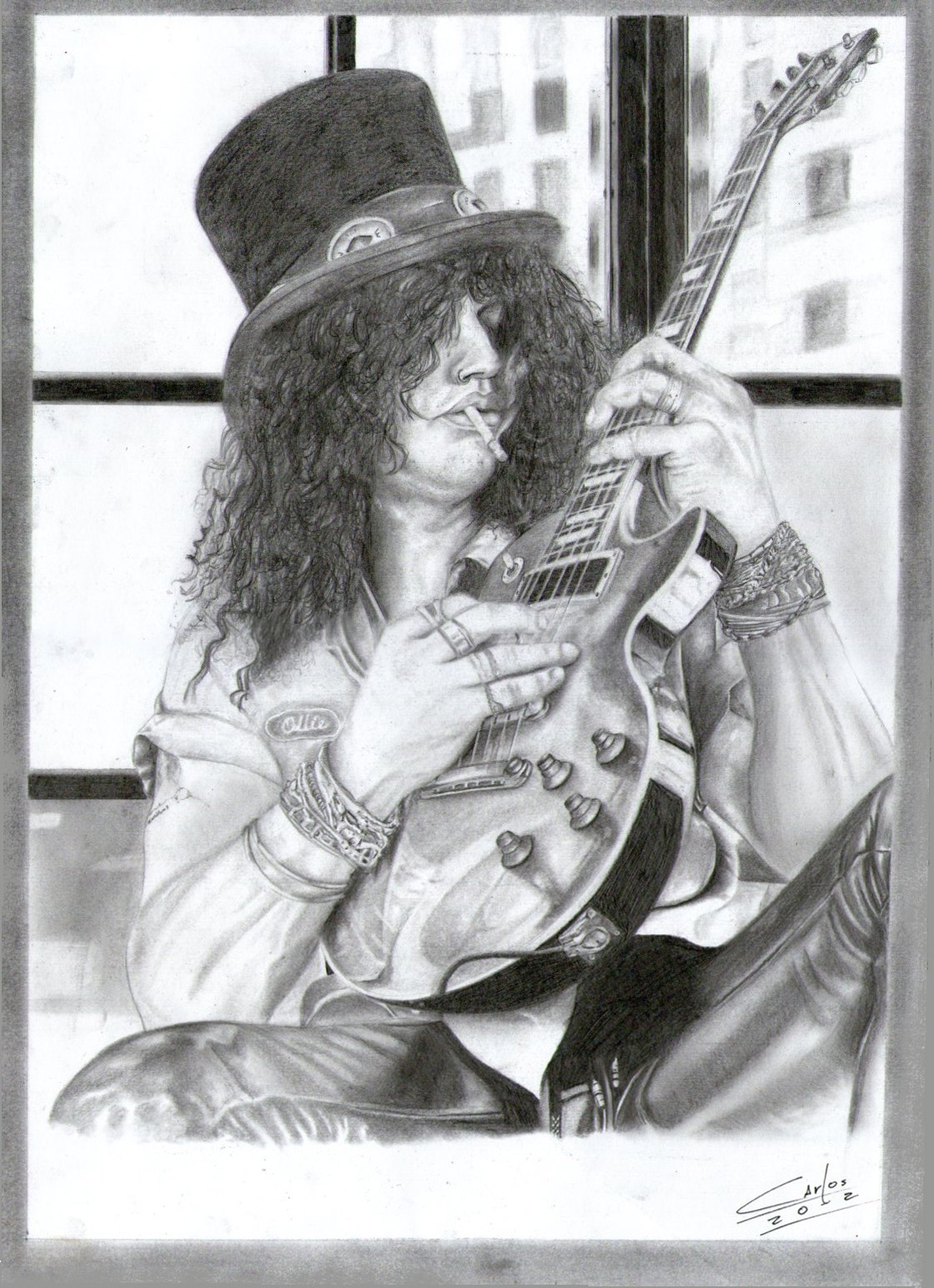 Slash guitar