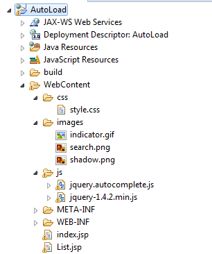 Java Example: Autocomplete Textbox in JSP using jQuery with odbc connection