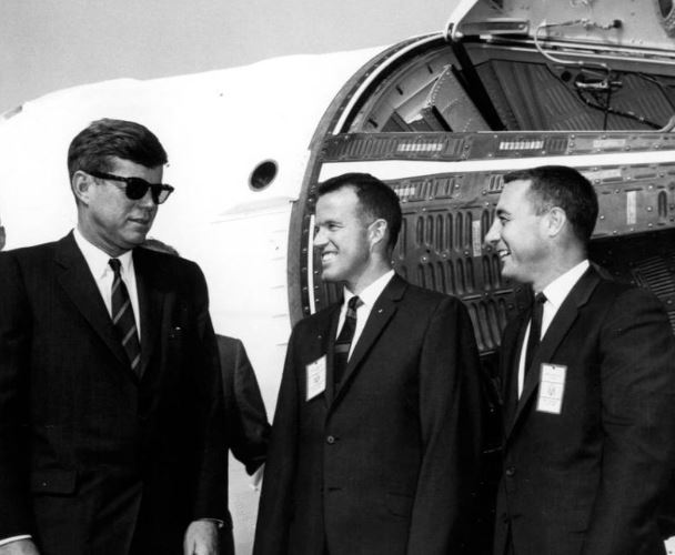 Just A Car Guy: you'll remember that the first astronauts had Corvettes ...