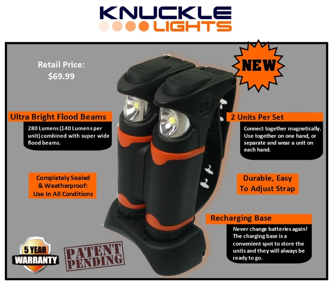 Rechargeable Knuckle Lights