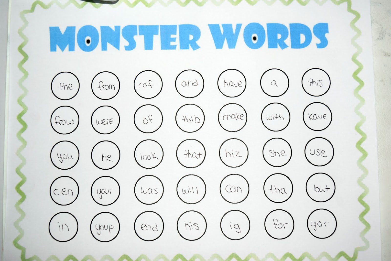 Mom's Tot School: Summer Units - Monsters!