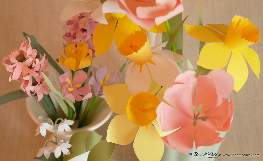 Sheri McCulley Studio: Cut Flowers Easter projects to enjoy all spring