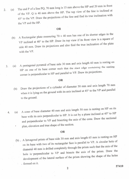 GE6152 Engineering Graphics May June 2016 Question Paper - University ...