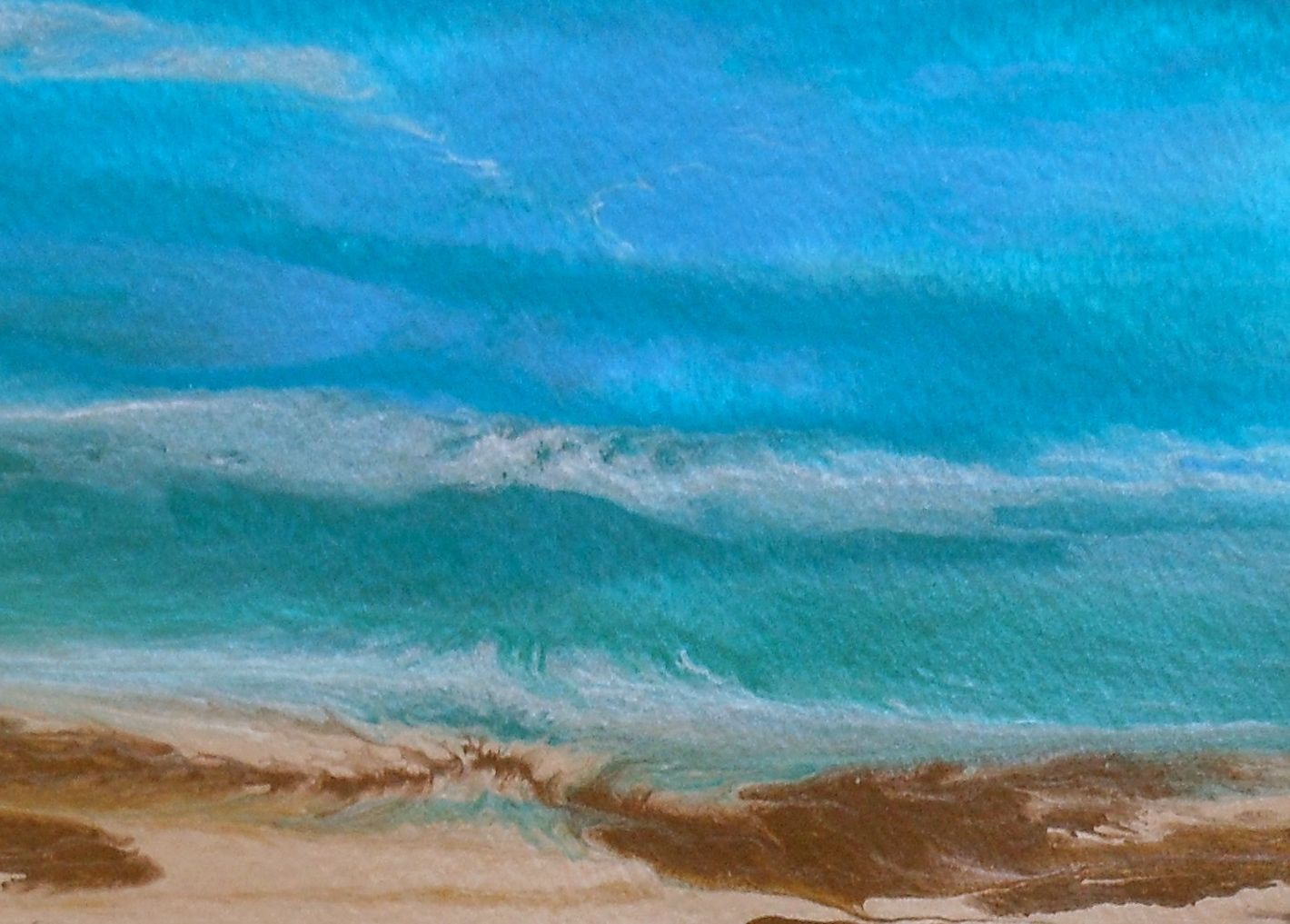 Contemporary Seascape Paintings By Kimberly Conrad: Sea Study # 110 ...