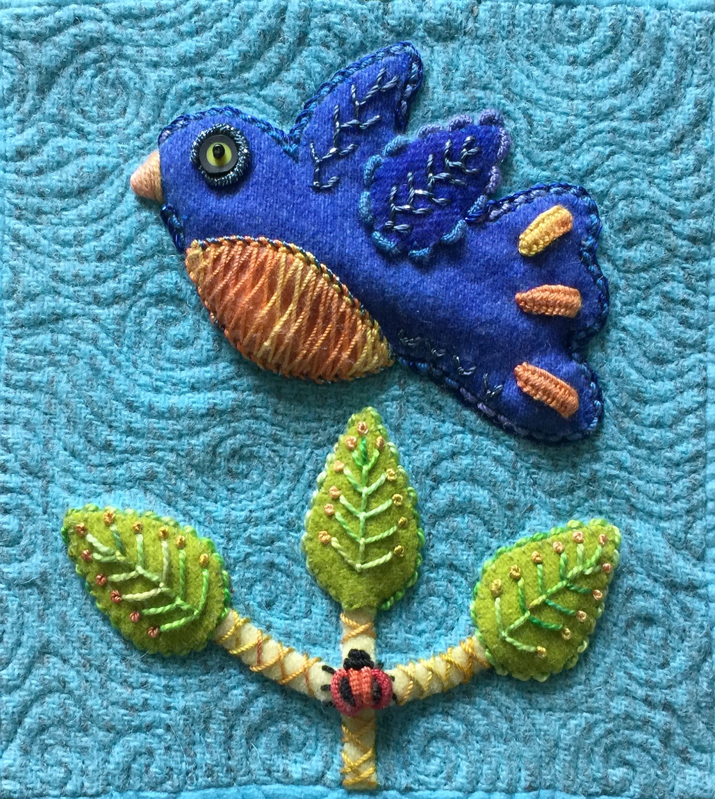 Kerry Stitch Designs: Take Flight - Block 14 Solstice Dream