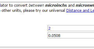 PCB Designer: Microinch to Micrometer Conversion Calculator