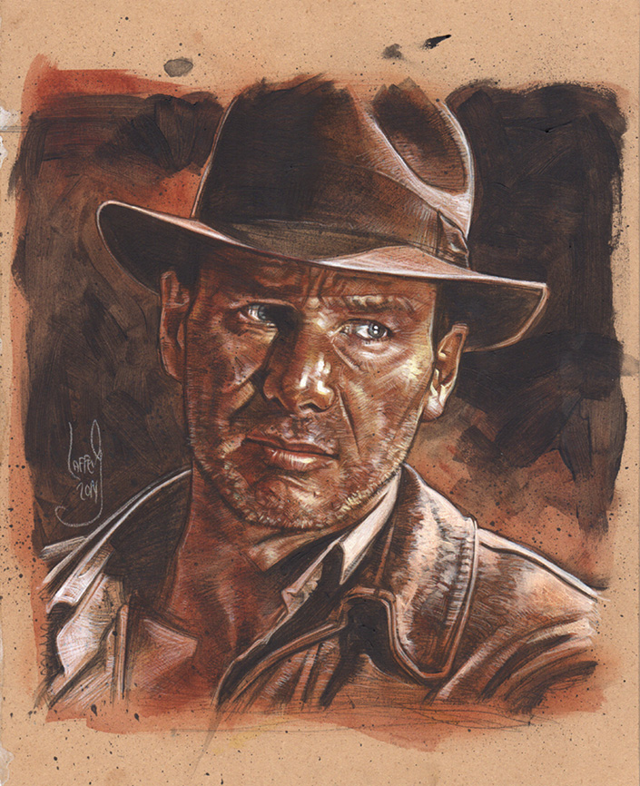 Jeff Lafferty - Art, Comics & Animation: ARTCAST #86 Painting indy