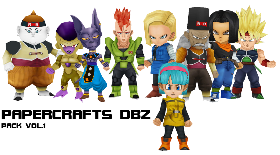 DRAGON BALL Z PAPERCRAFT