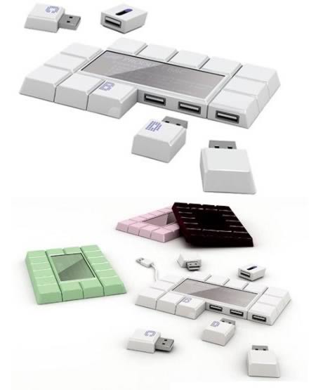 Funny creative USB hub | Bubbles For Fun