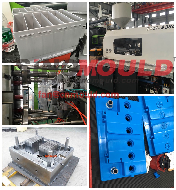 Plastic Molding Service: Plastic Car Battery box injection molding line ...