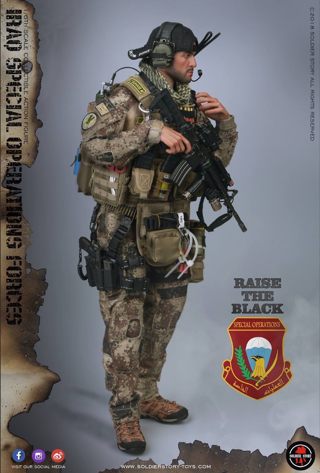 toyhaven: SoldierStory 1/6th scale Iraq Special Operations Forces “ISOF ...