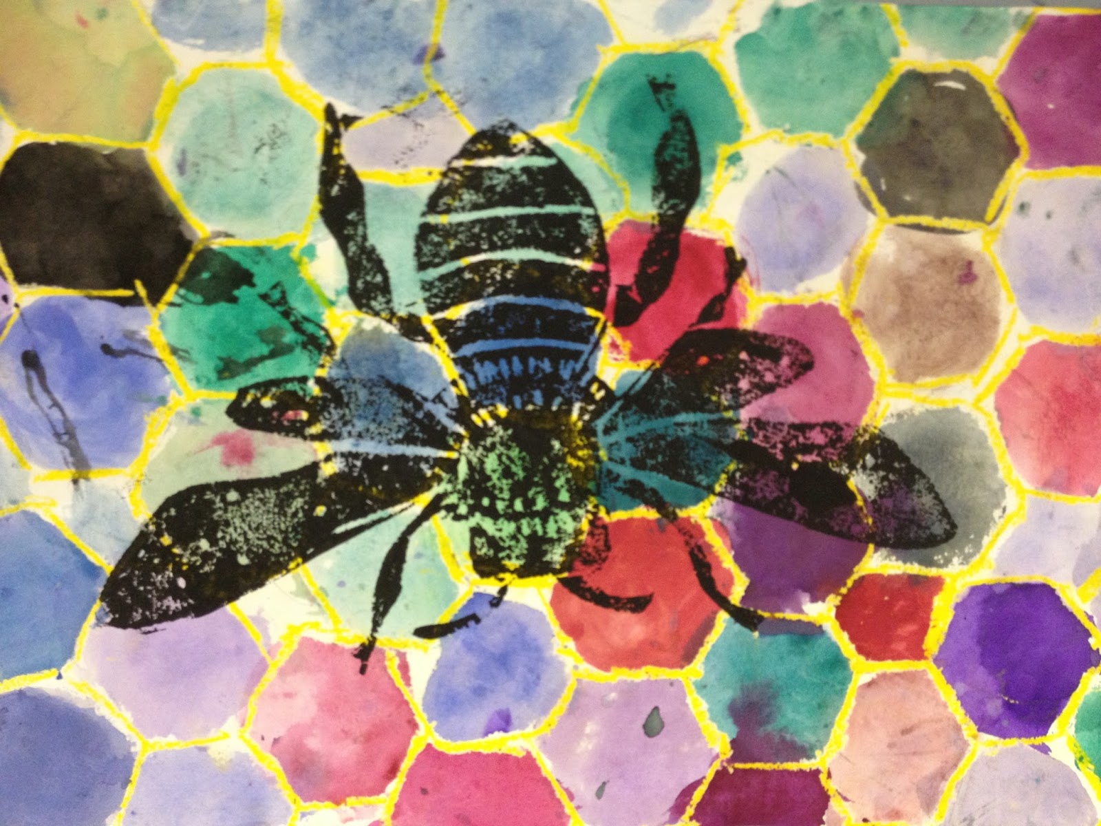 in the art room: Bees