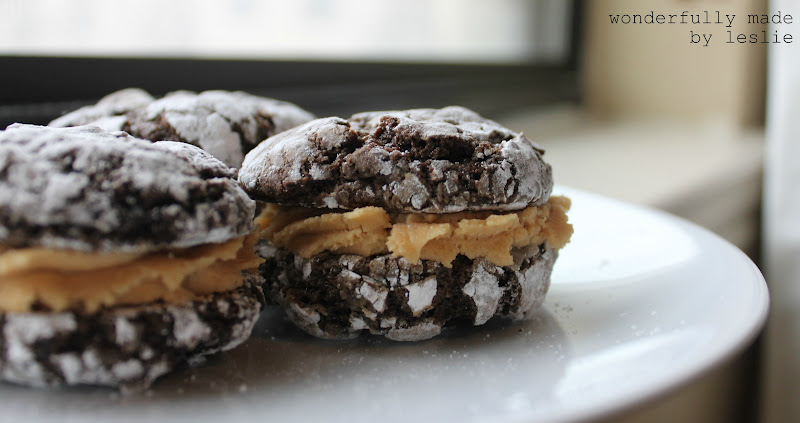 Wonderfully Made: Chocolate PB Sandwich Cookies