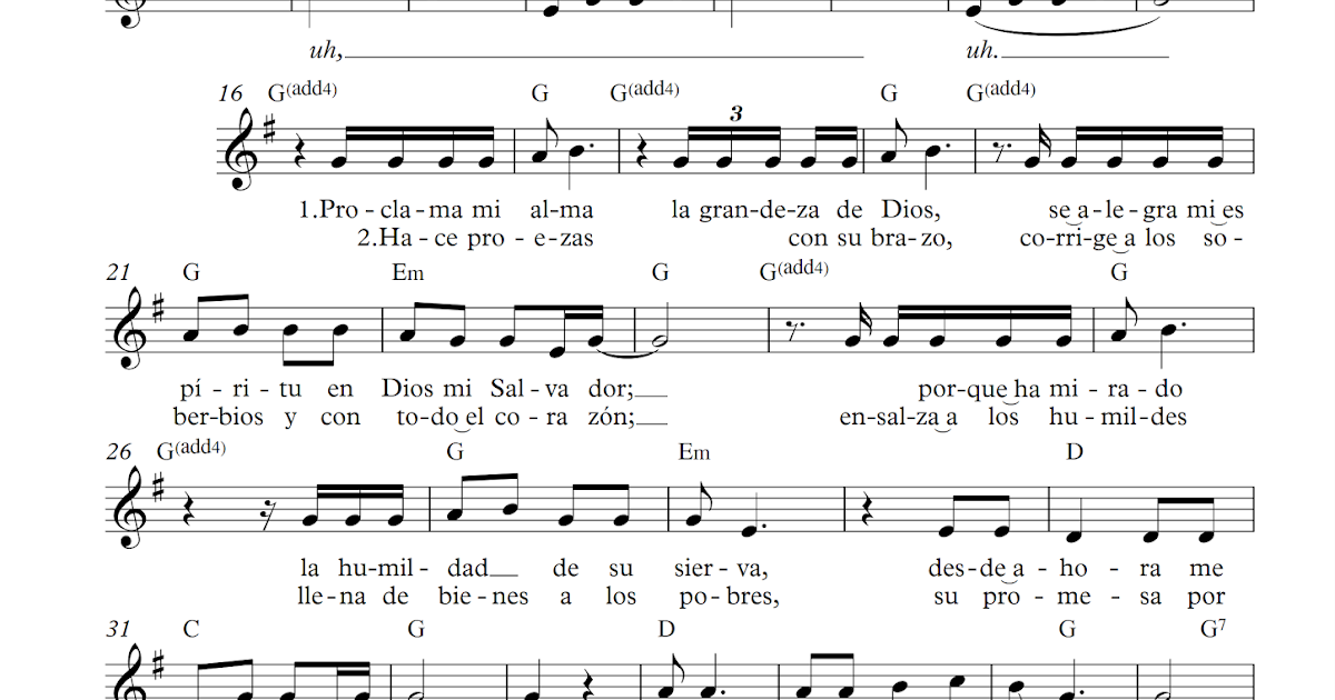 Magnificat | Yo canto como David