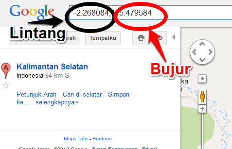 Cara Mencari Lintang Dan Bujur Dapodikdas 2013 - Kabar Guru