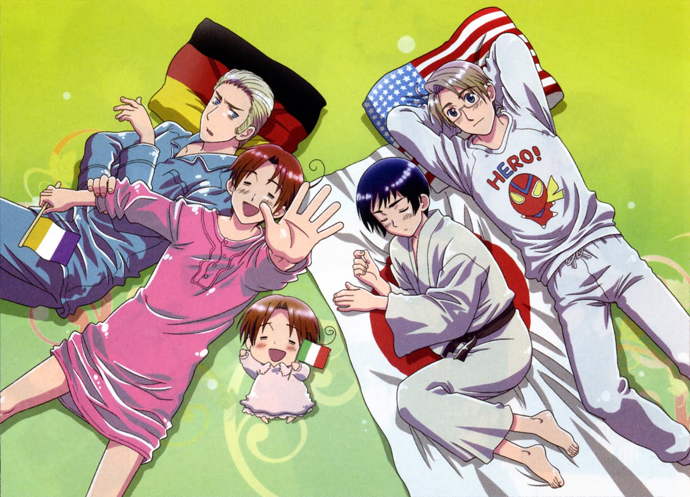 Geek Threshold Otaku Dimension: Recomendacion anime: Hetalia: Axis Powers
