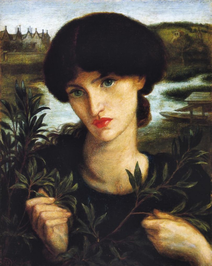 Dante Gabriel Rossetti | Pictures and poems | The portrait | Tutt'Art ...