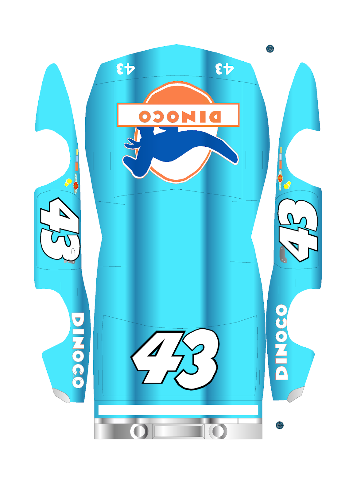 papermodelmatersexclusive's: the king is back in cars3 as well he was ...