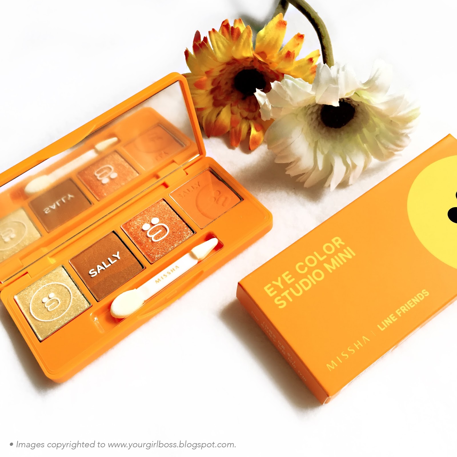 Missha - Line Friend's Sally Eye Color Studio Mini Palette Review ...