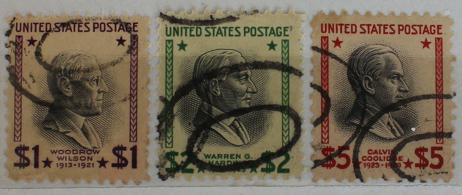 My Postage Stamps Collection: US High Face Values - Pt 2