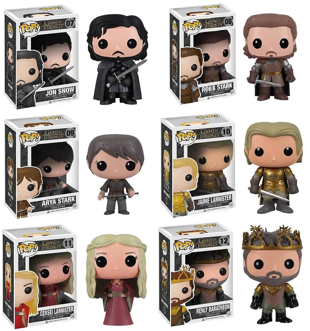 Funky Pop! Funko figures.: Game of thrones: Series 1