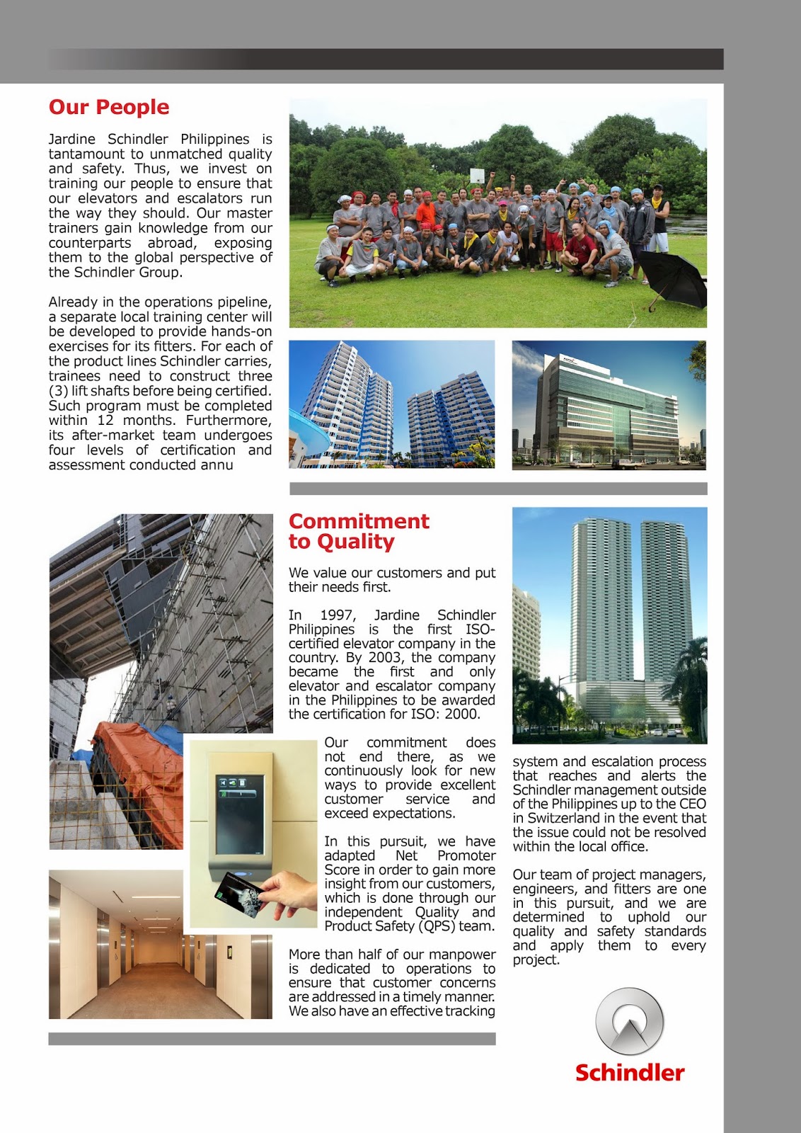 4-Page Brochure Design (A4 Size) 01