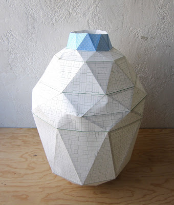 + MARTINE MYRUP +: new series of paper pots / urns