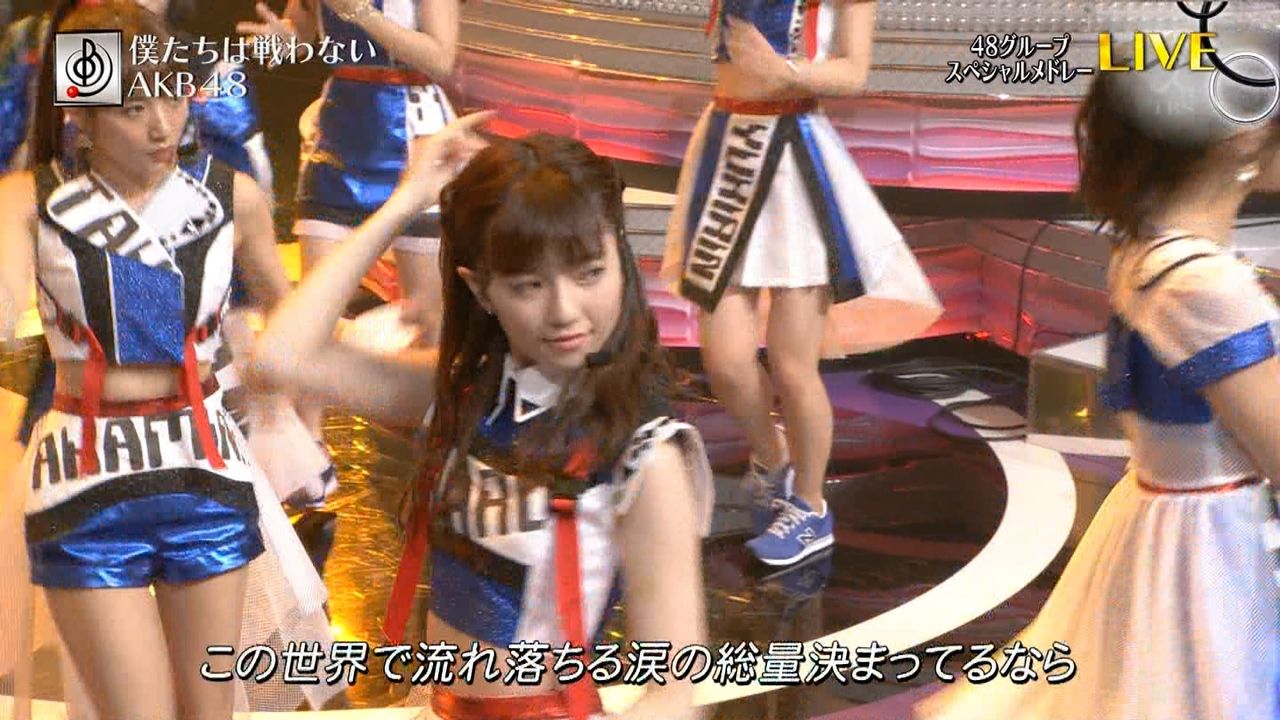 2015-06-27 音楽の日 AKB48 グループメドレー 僕たちは戦わない|news paru