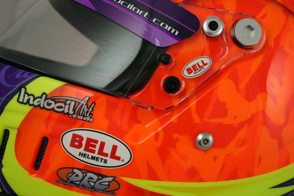 Racing Helmets Garage: Bell GTX.2 J.Whitaker 2012 by Indocil Art