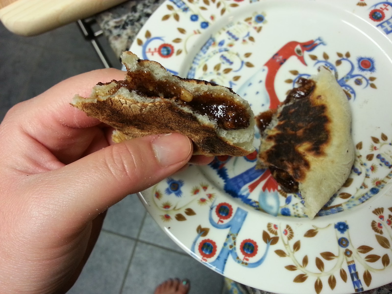 Grubbin' Pugs: Hoddeok (Korean Pancakes with Sweet Filling)