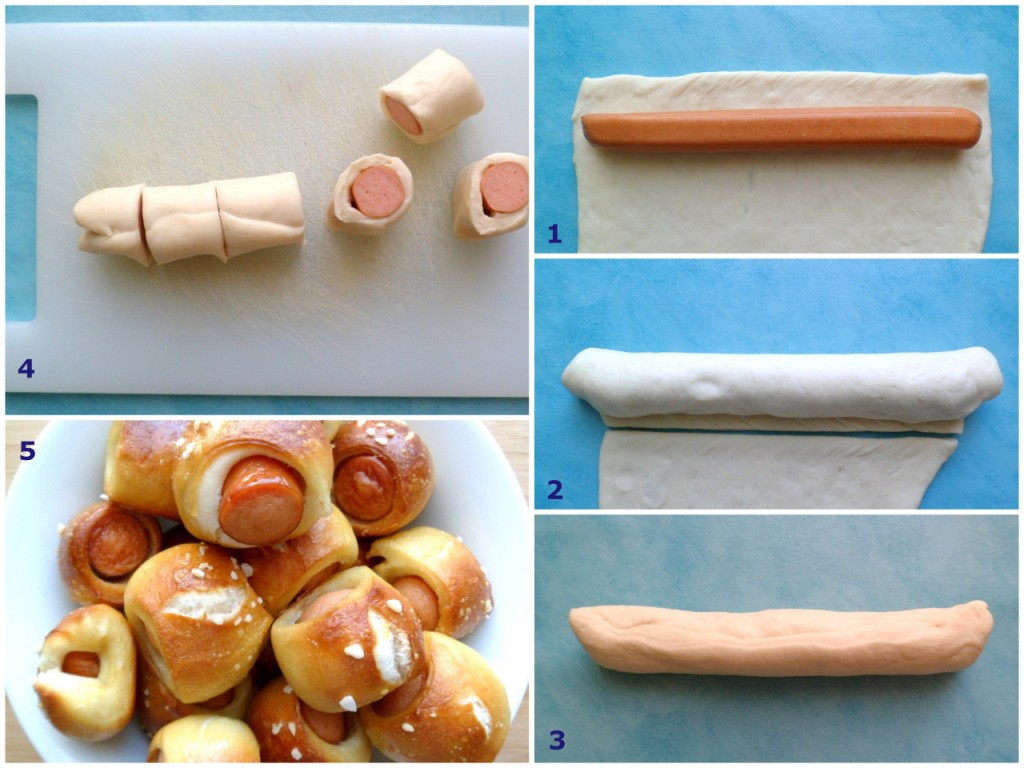 Les Crocs du Loupinet: Mini saucisses bretzels