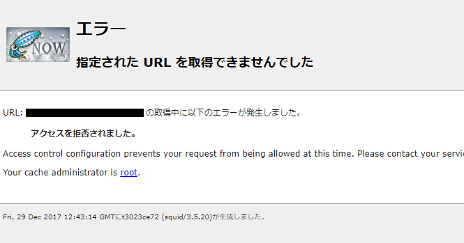 技術メモメモ: Squid入門