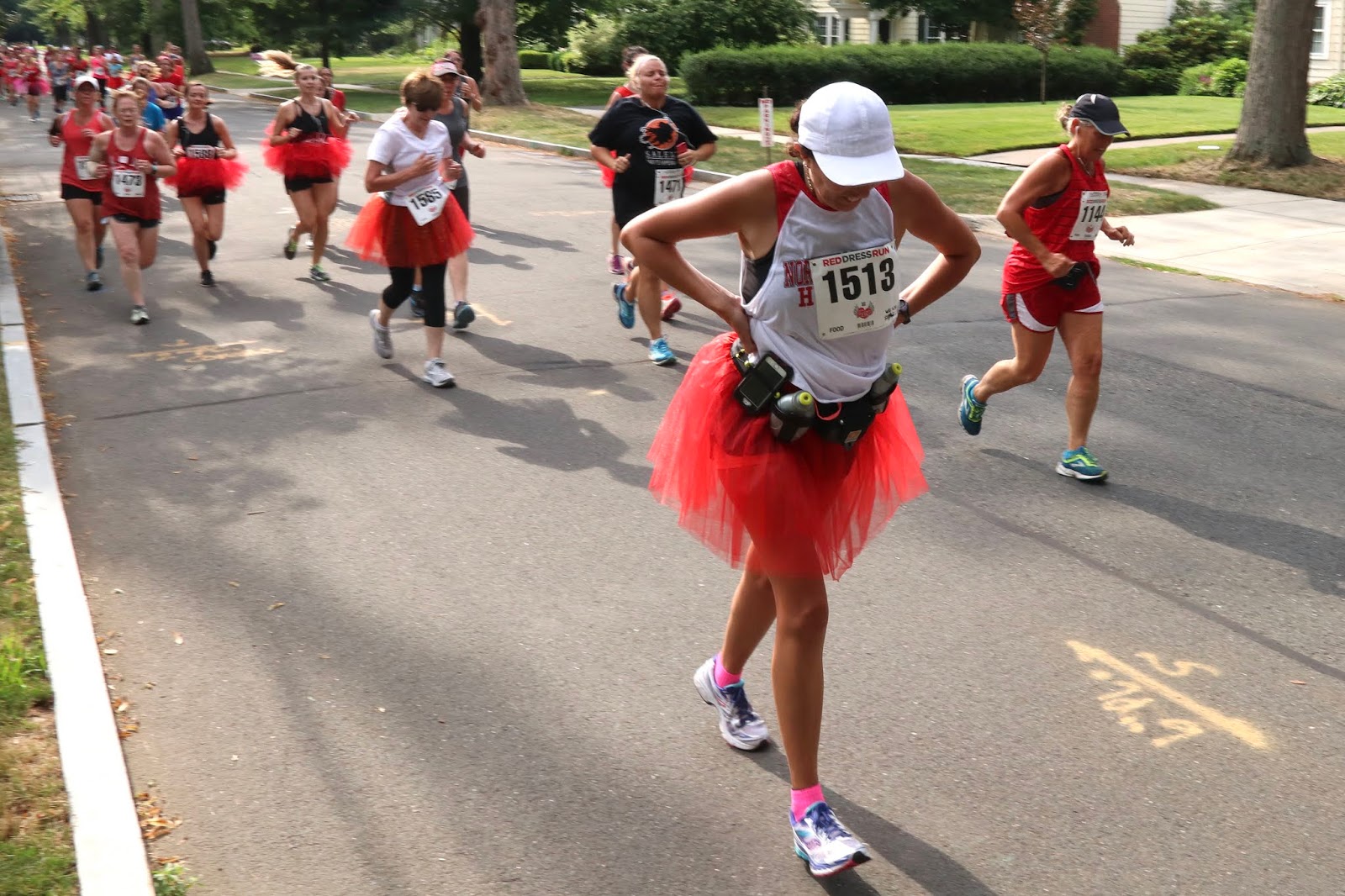 Southwest Daily Images: Red Dress 5K Run for Women
