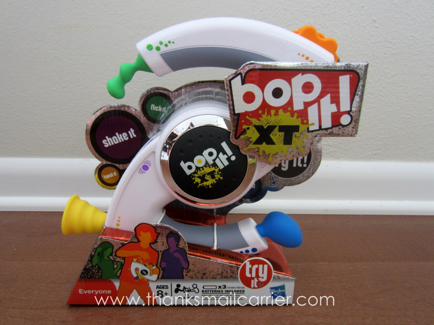 Thanks, Mail Carrier | Bop It! XT from Hasbro {Review & Giveaway}