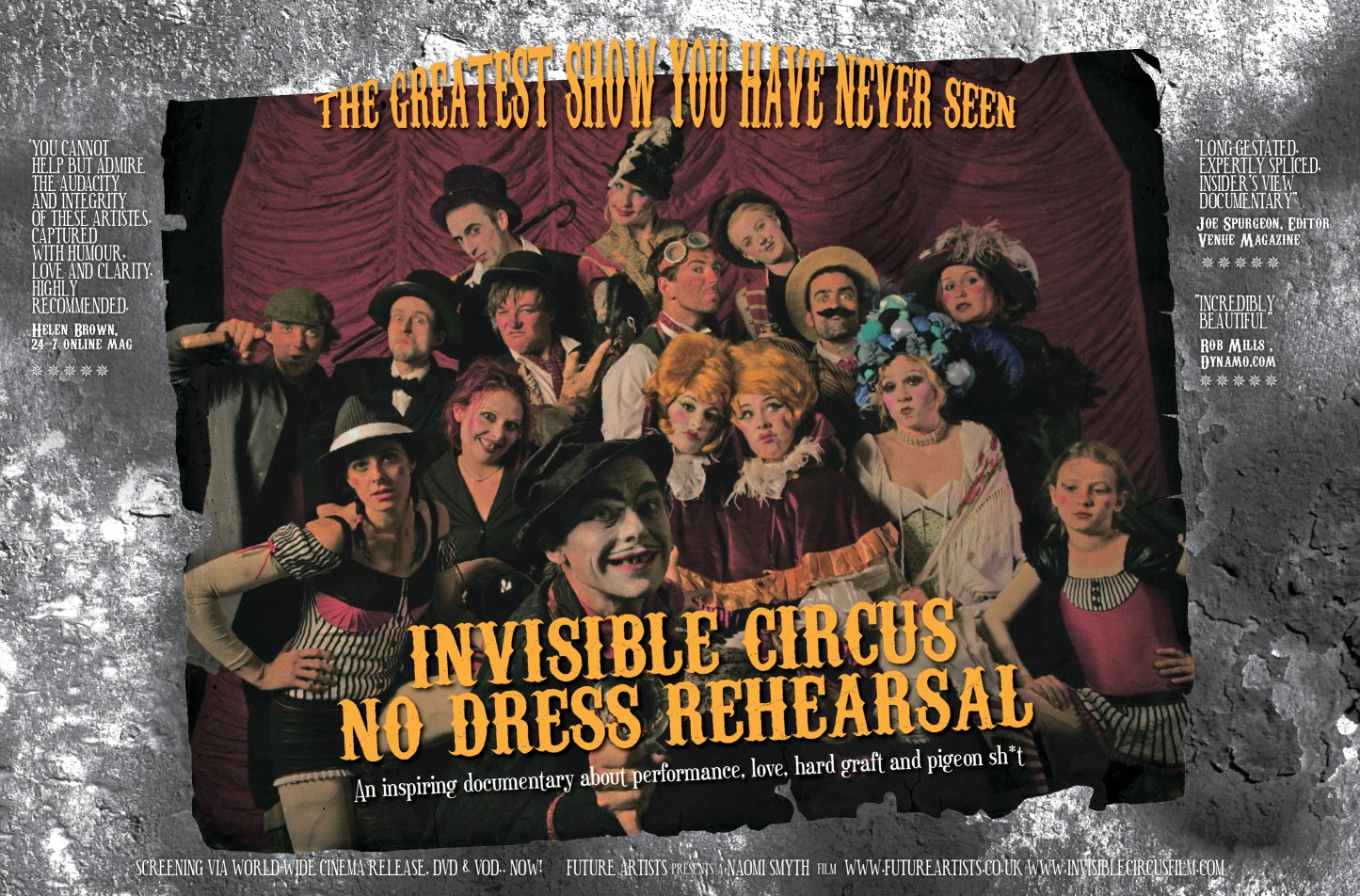 UrsulaWrites: Review: Invisible Circus, No Dress Rehearsal