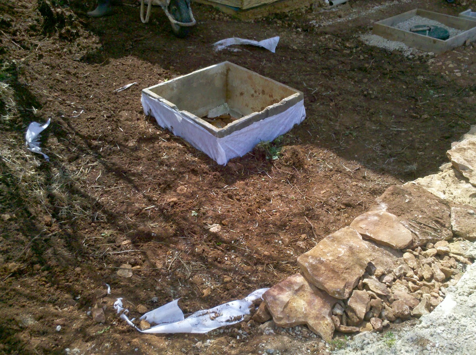 La Chaumière en Paille: Le puits perdu