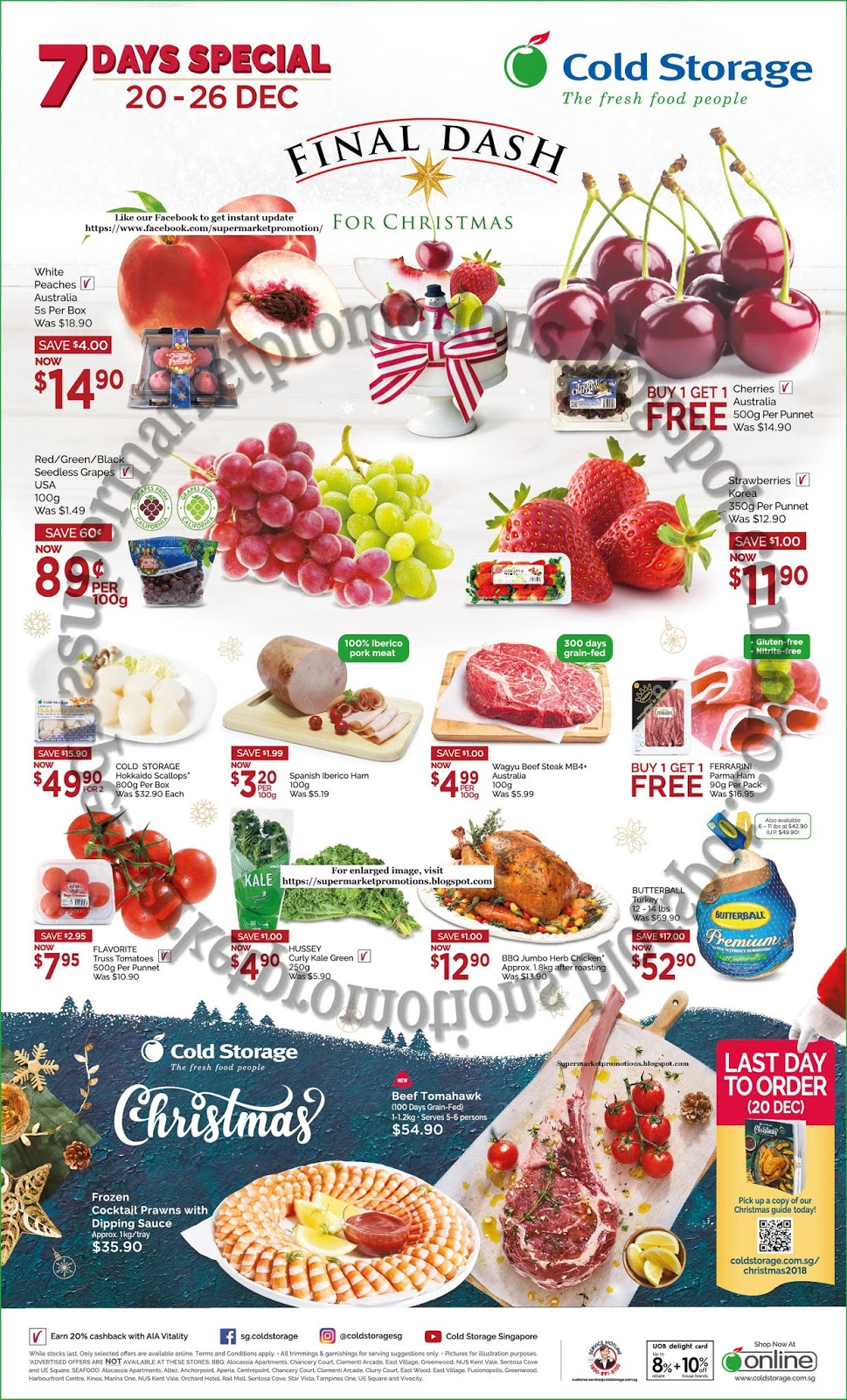 Cold Storage Final Dash Xmas Promotion 20 - 26 December 2018 ...