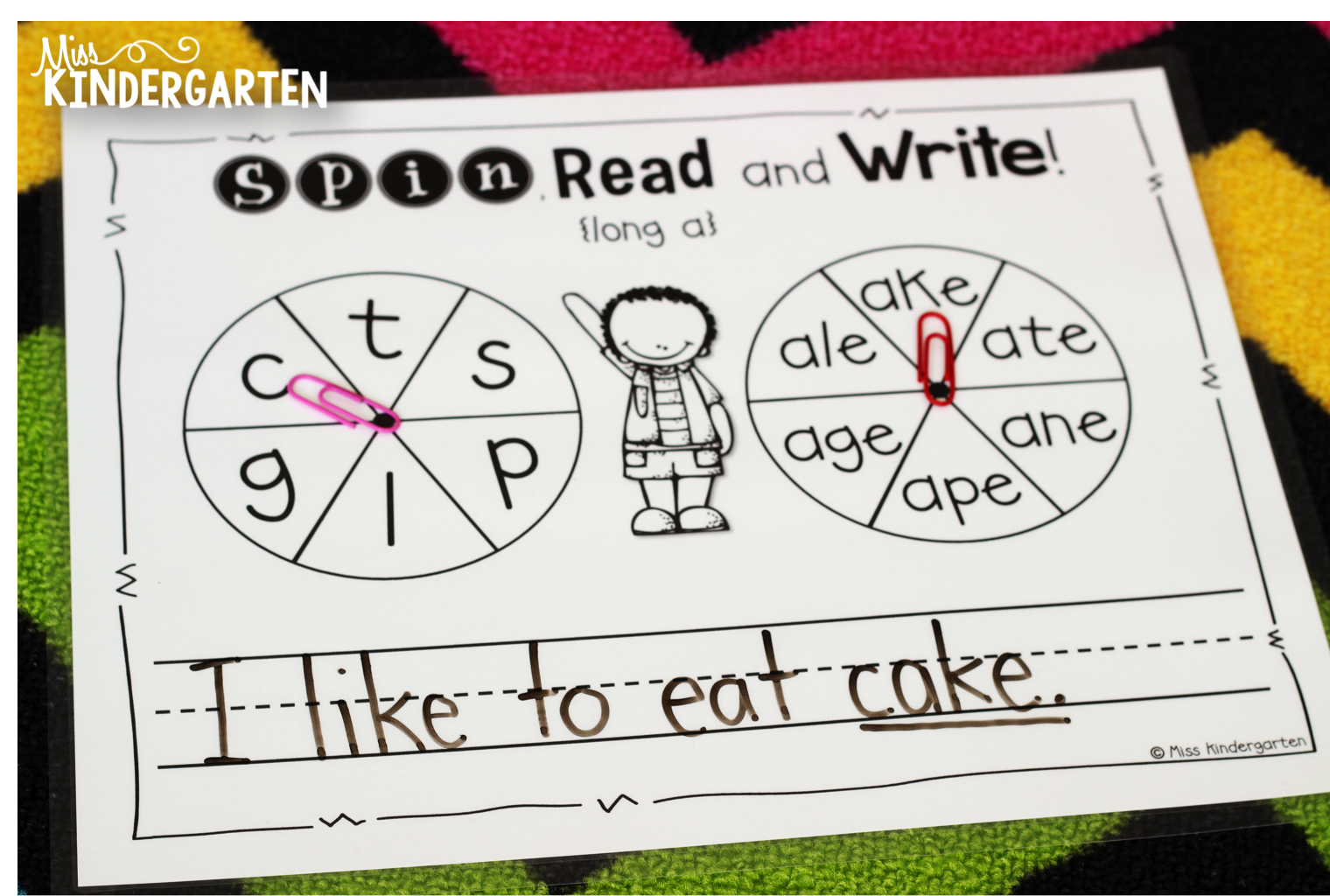 Super CVCe Practice {that tricky magic e!} - Miss Kindergarten