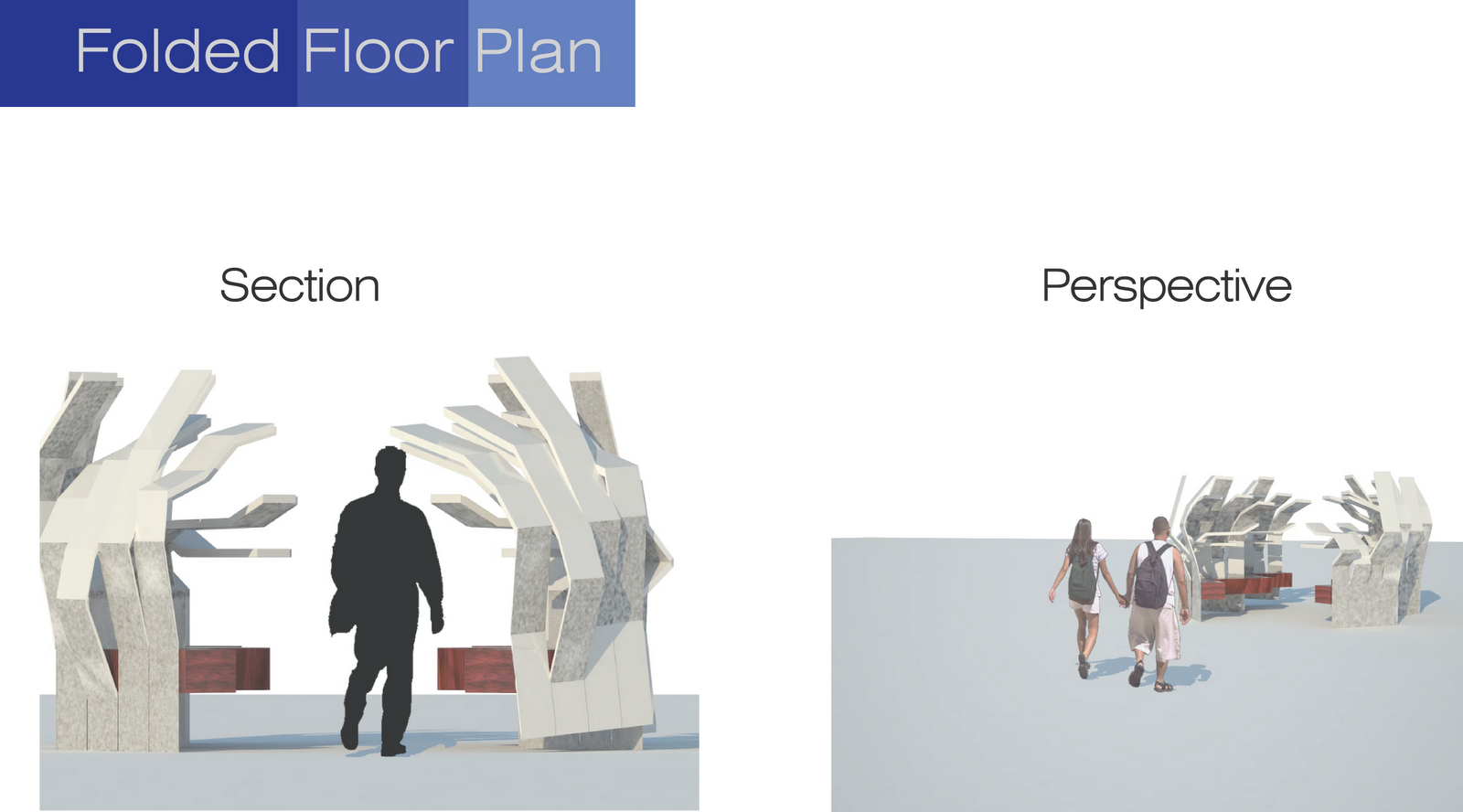 Material Tectonics: Folded Floor Plan